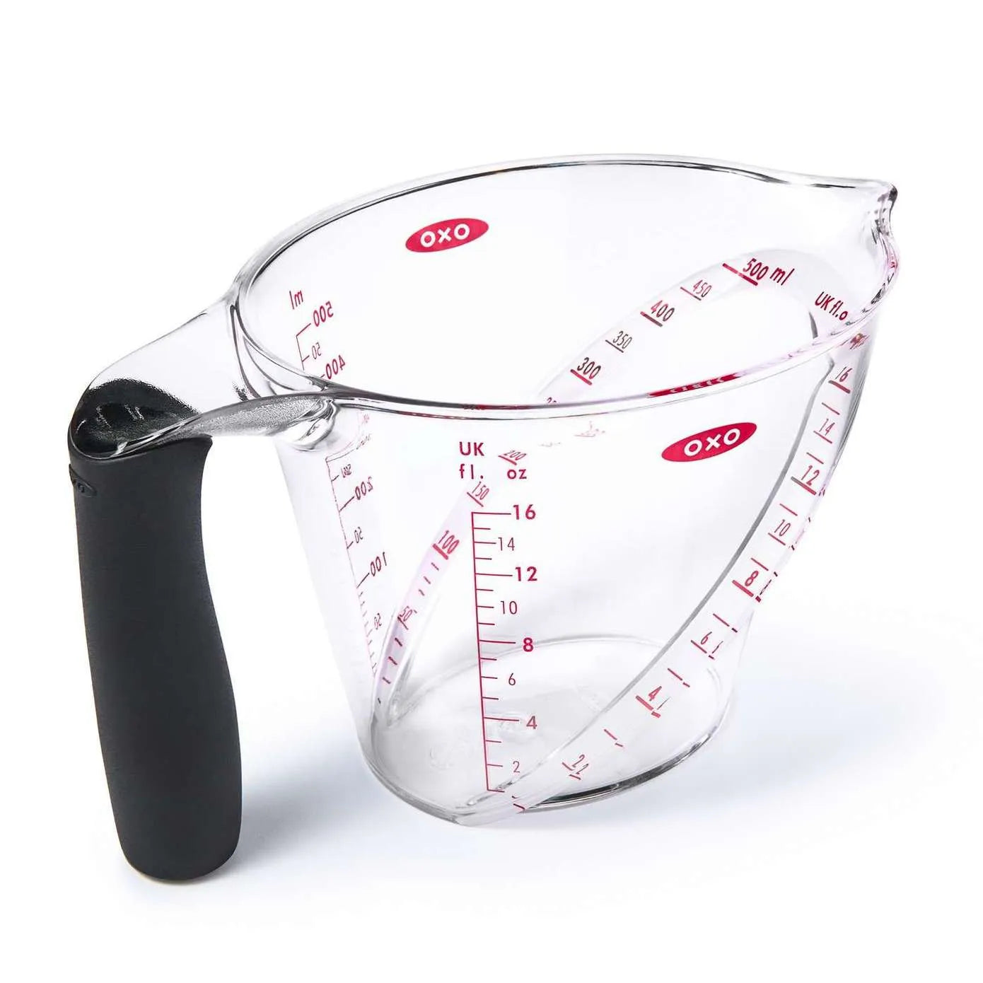 Oxo Angled Measuring Cup, 500ml, Transparent Black – Karaca