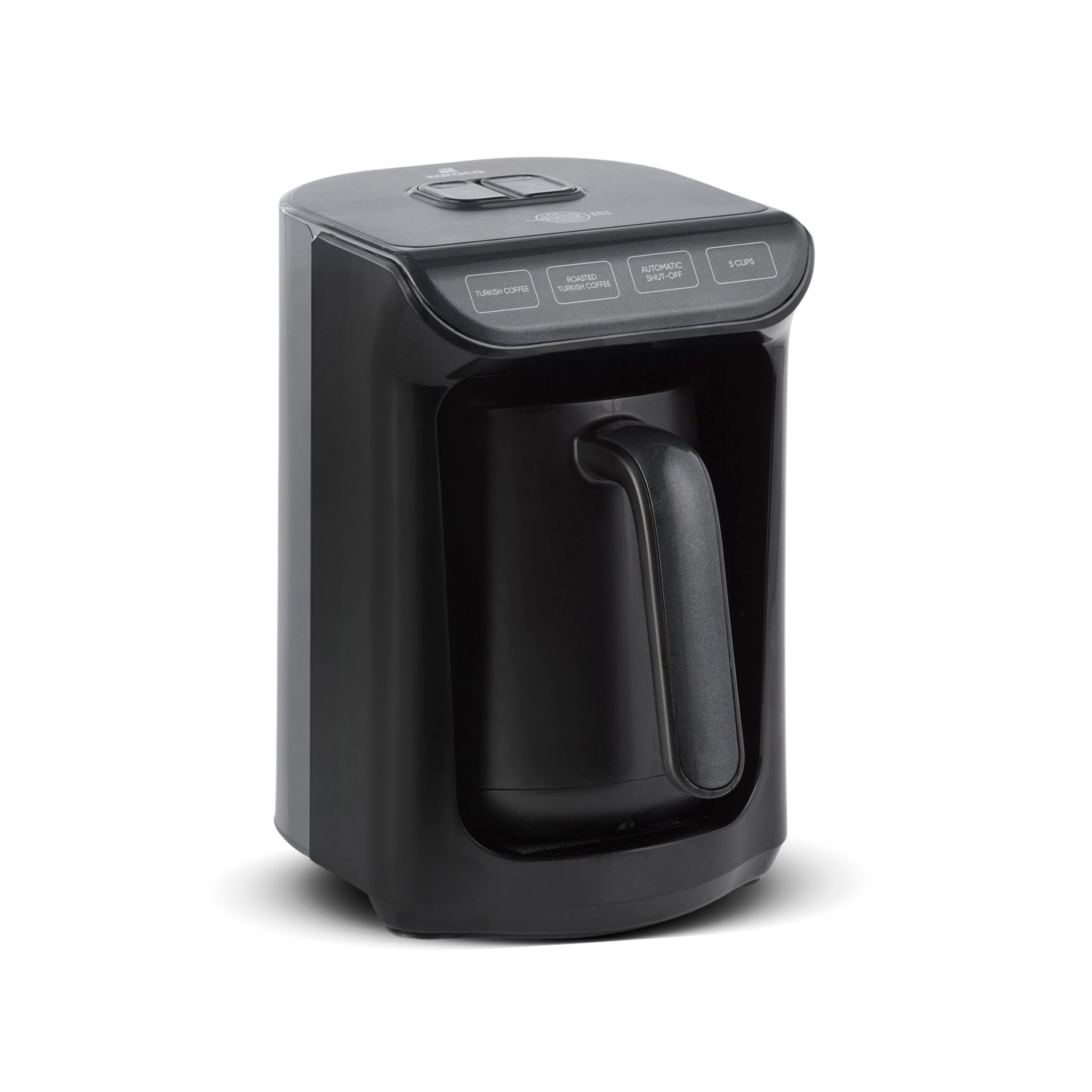 Hatır Köz Turkish Coffee Maker, 550W, Shiny Black – Karaca