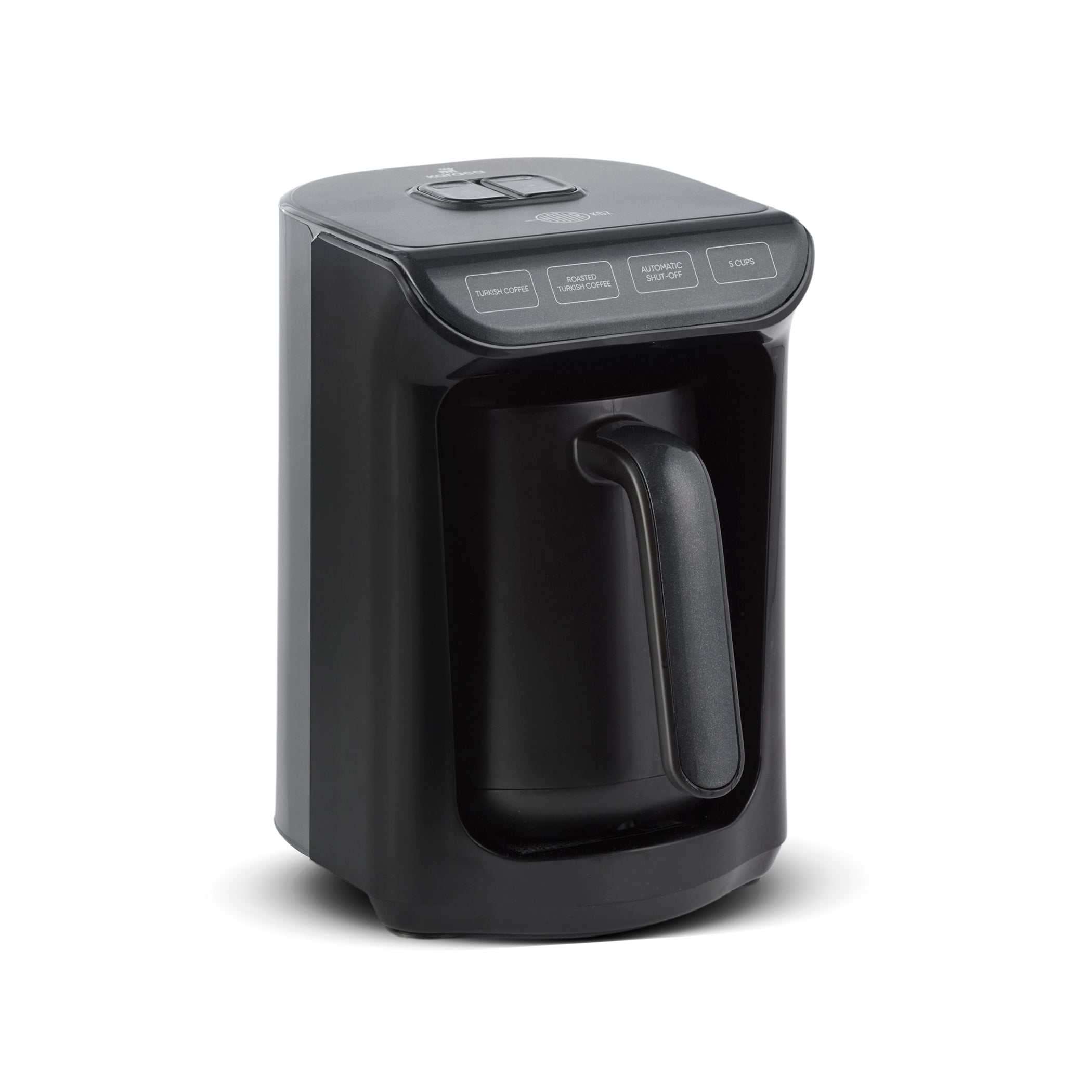 Hatır Köz Turkish Coffee Maker, 550W, Shiny Black – Karaca