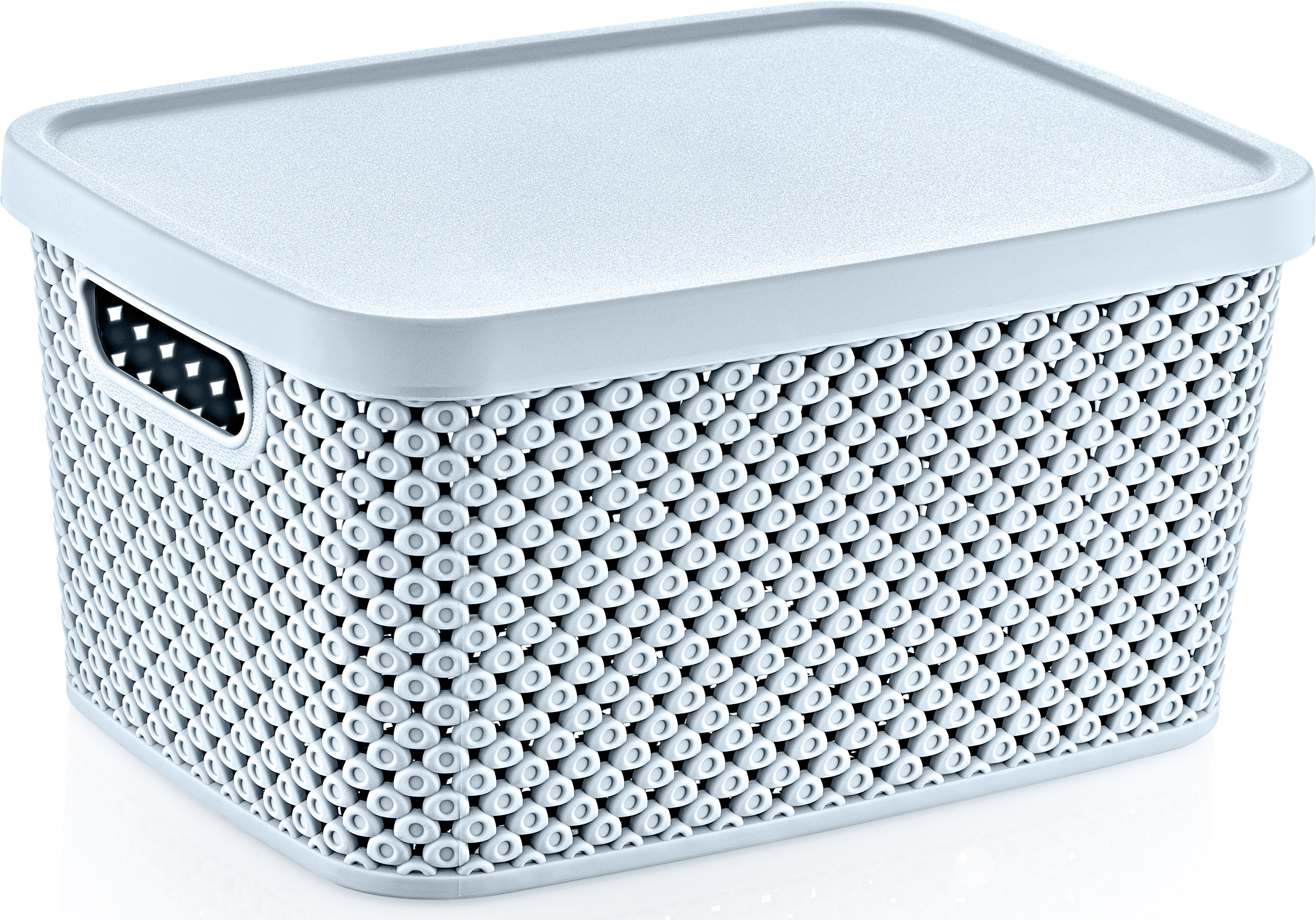 Hobby Diamond Storage Container with Lid, 19L, Grey – Karaca