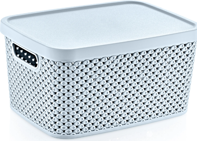 Hobby Diamond Storage Container with Lid, 3,5L, Grey – Karaca