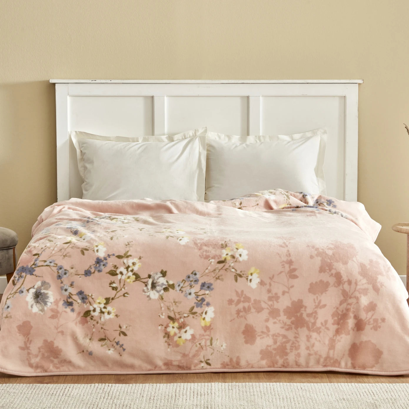 Karaca Home Silva Spanish Blanket, Double, Blush