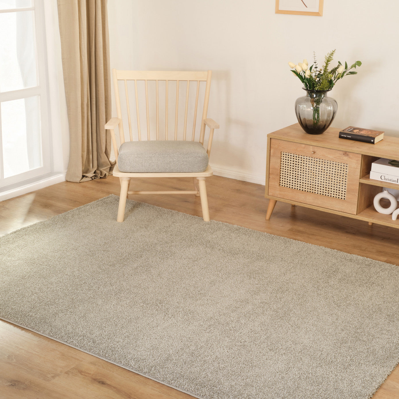 Kasmir Rugs 7/24 Puffy Nina Rug , 80cmx300cm, Grey – Karaca