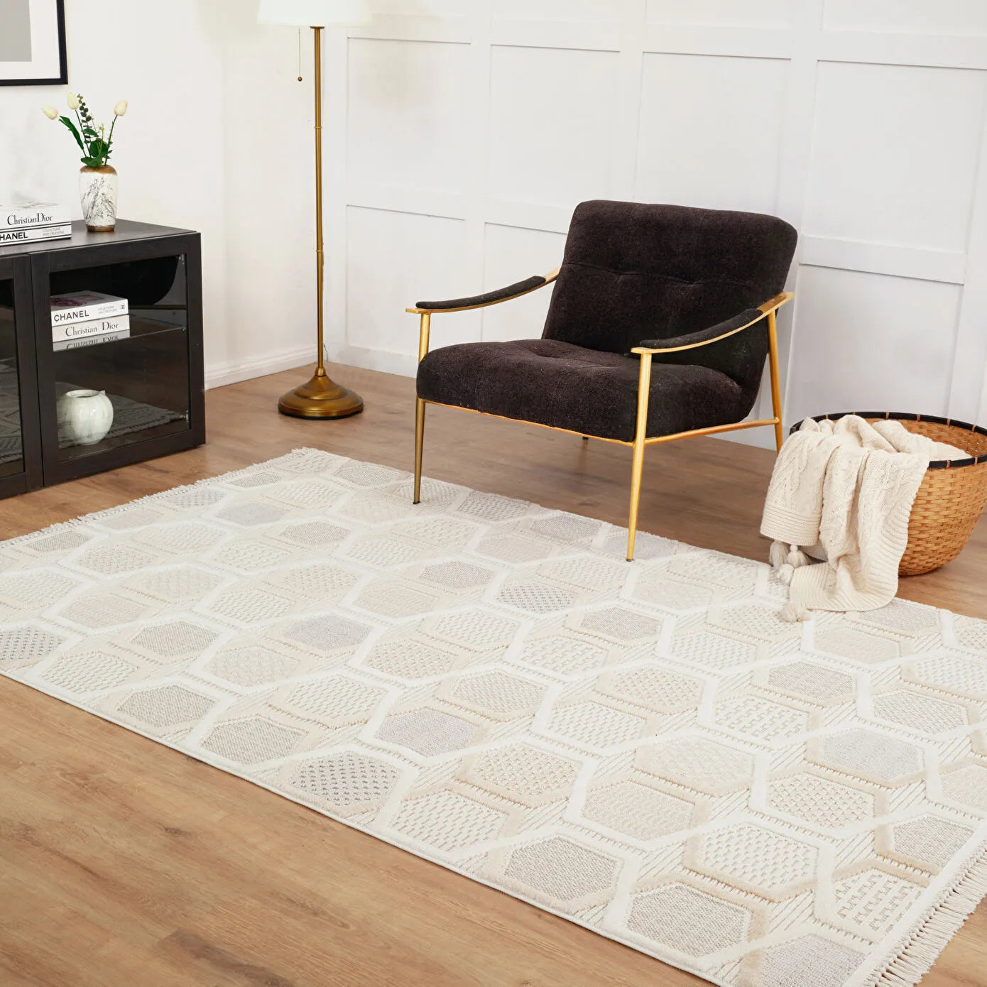 Kasmir Rugs 7/24 Luna Path, 120cmx180cm, Multi – Karaca