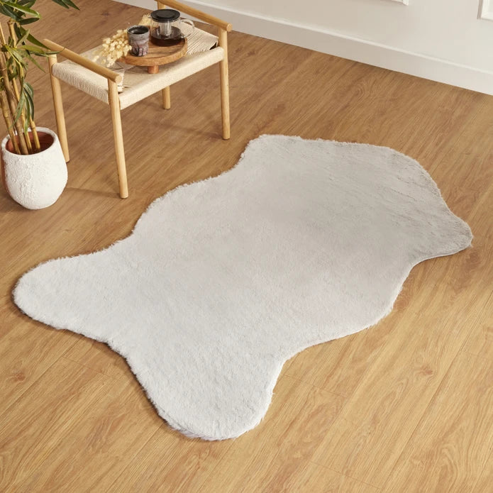 Kasmir Rugs 7/24 Cosy Premium Faux Fur Rug, 100cmx150cm, Gray – Karaca