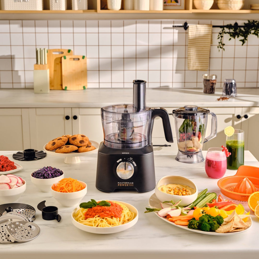 Karaca Mastermaid Power Multifunctional 11 in 1 Food Processor Set, 25
