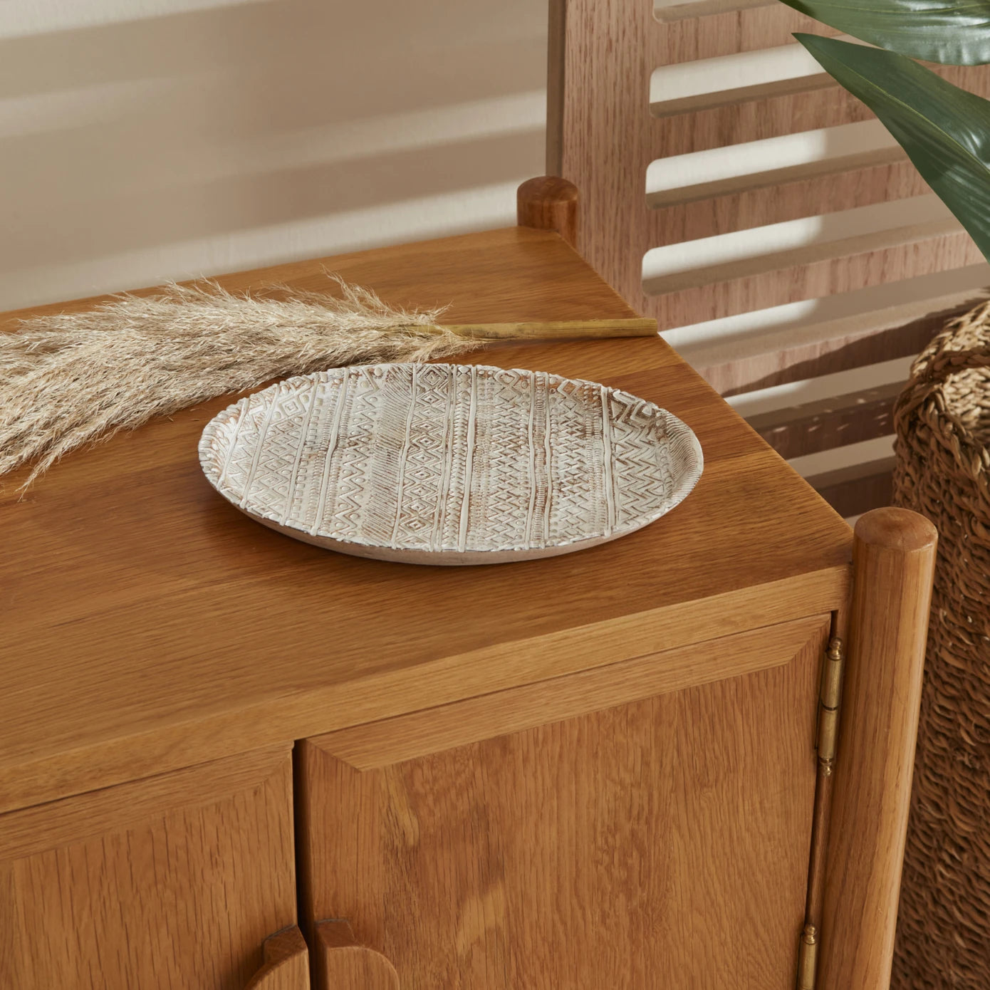 Karaca Home Liara Decorative Plate, 22x15cm