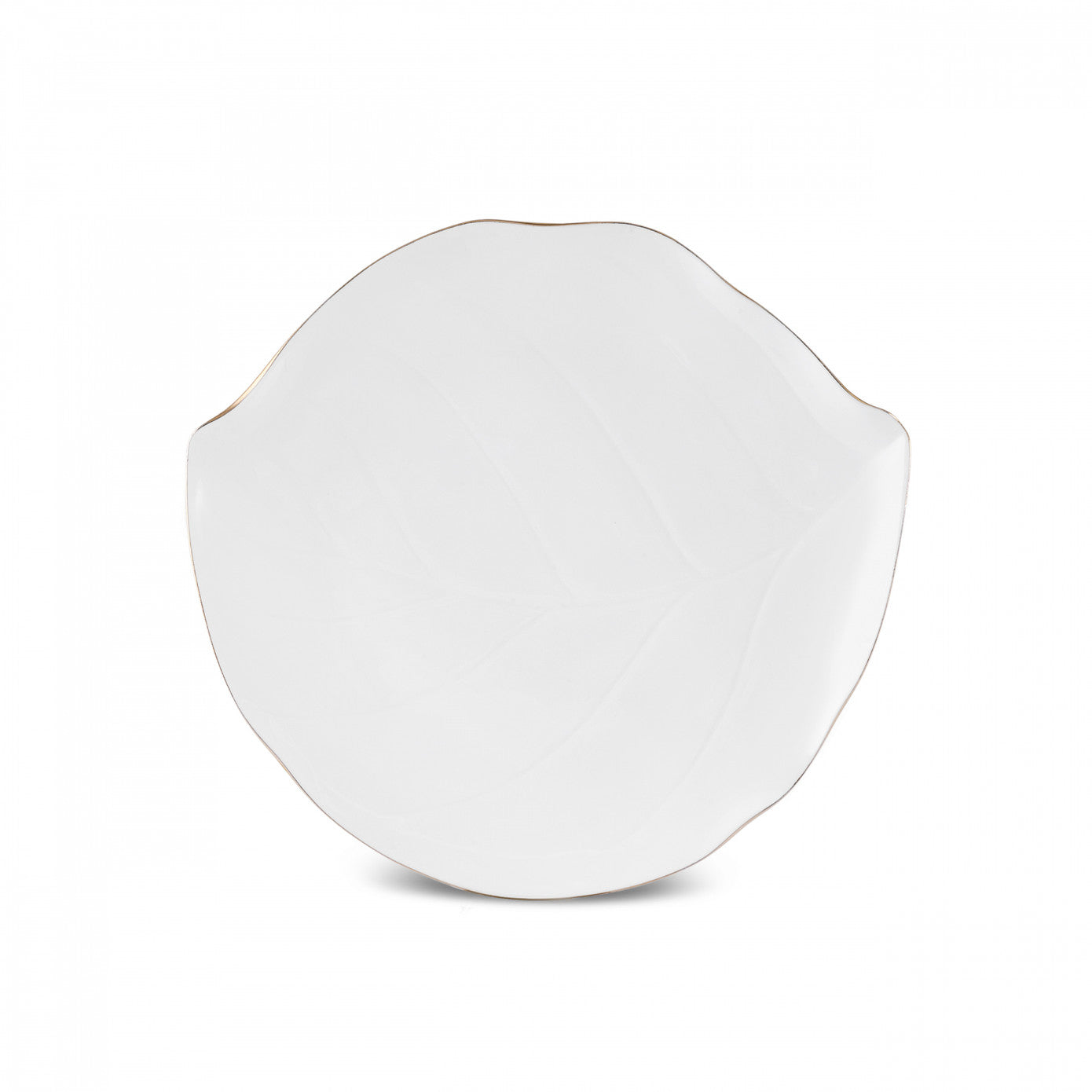 Karaca X Müge Anlı Bone China Side Plate, 21cm, Gold White
