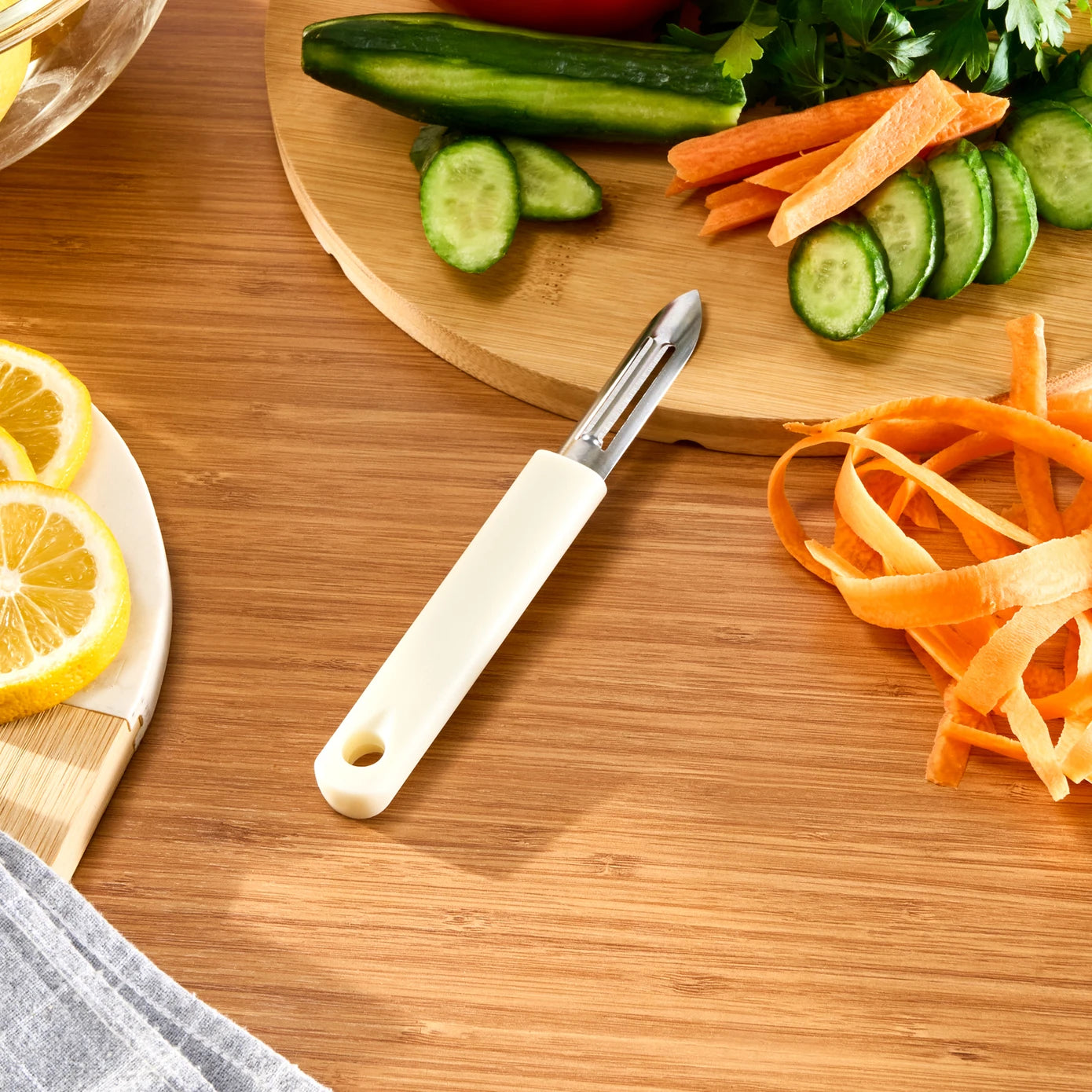 Dr.Inox Side Peeler, Cream – Karaca