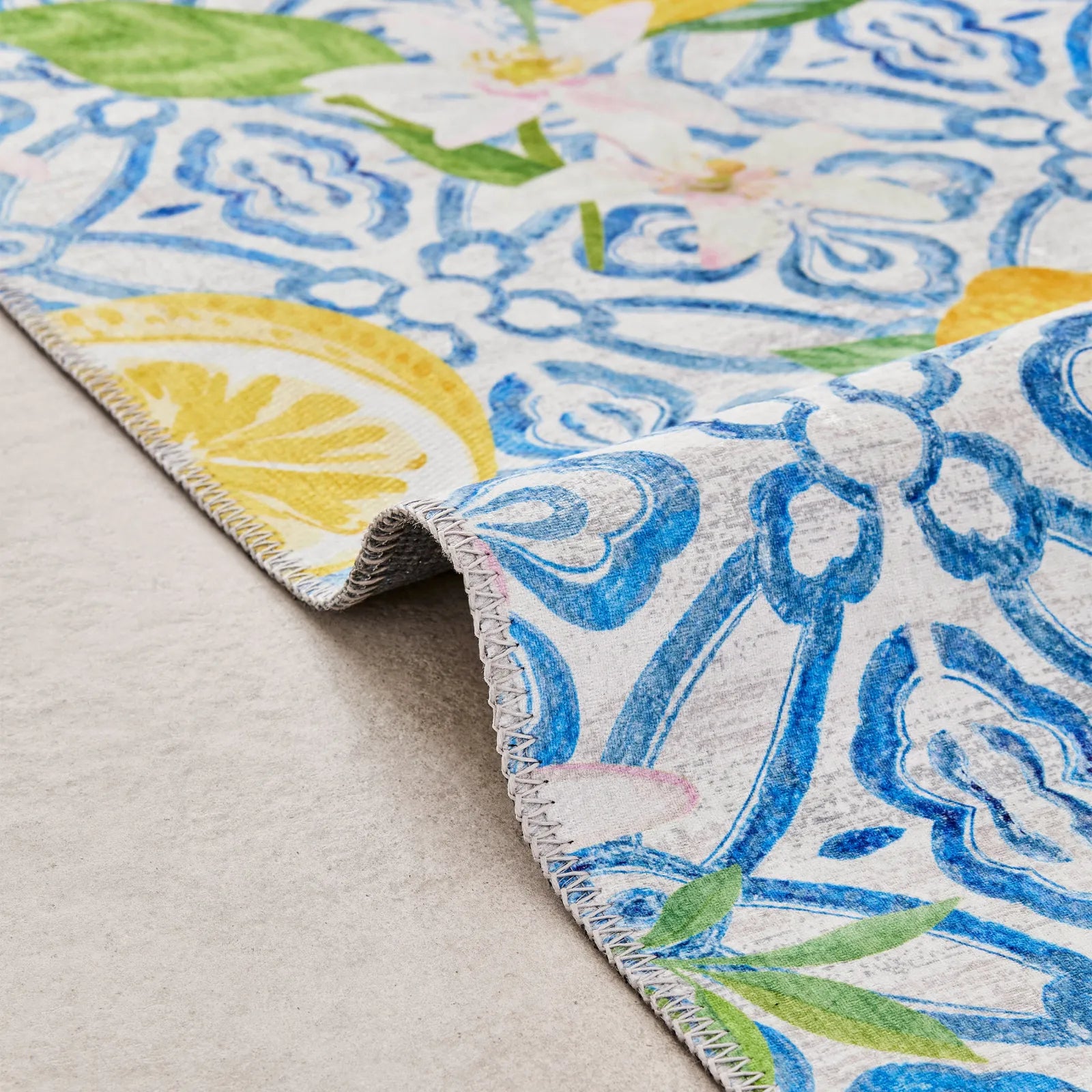 Kasmir Rugs Decorative Art Lemon Kitchen Rug, 80cmx150cm, Multi – Karaca