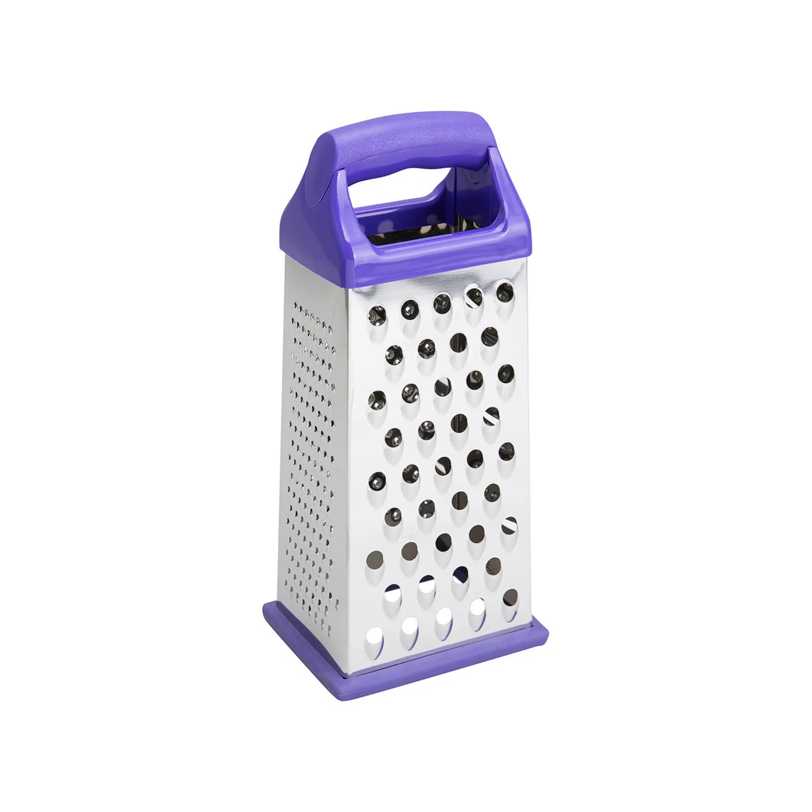 Crick Crack Stainless Steel Box Grater, 23cm, Purple Silver – Karaca