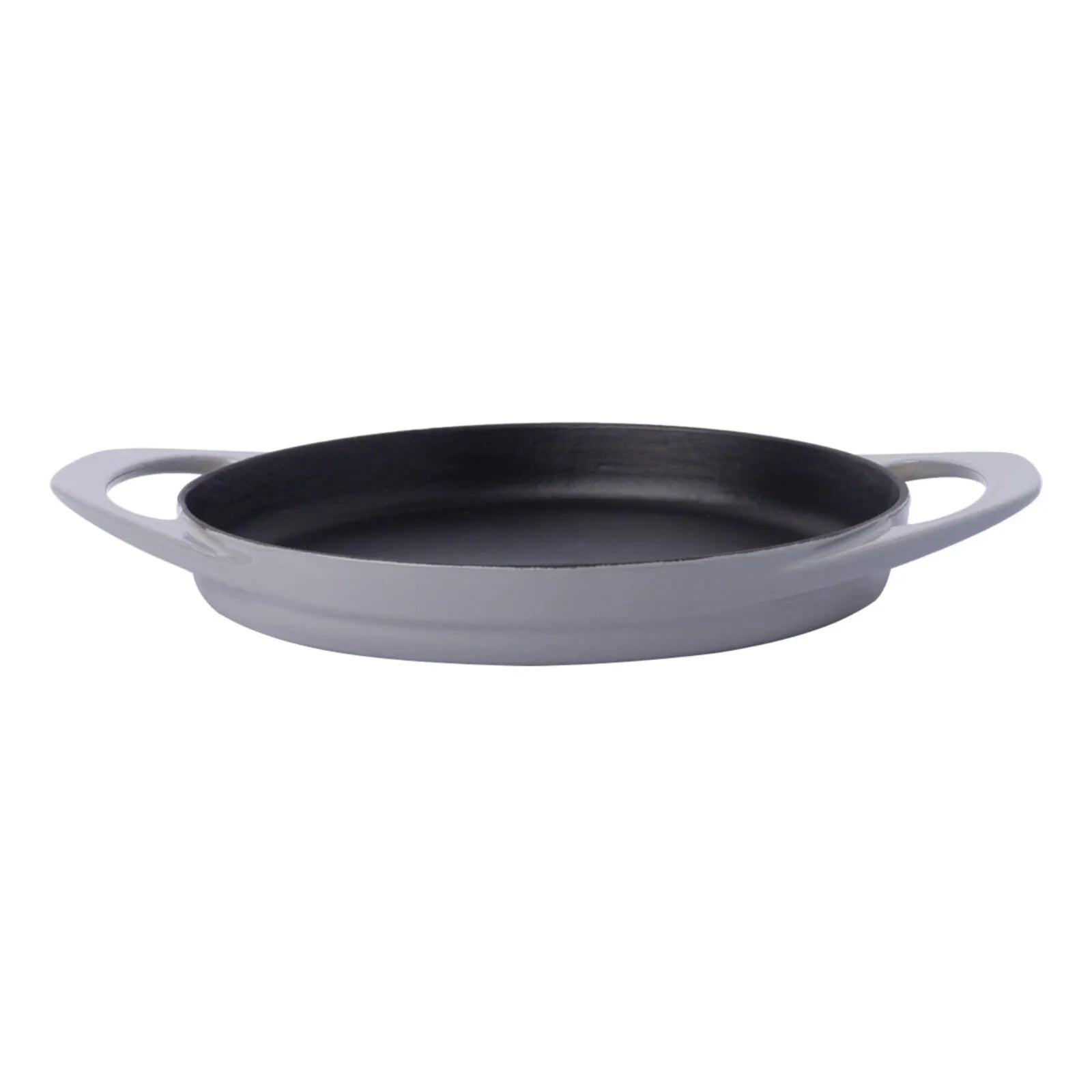 Pot Art Cast Iron Induction Shallow Stock Pot, 22cm, Grey – Karaca