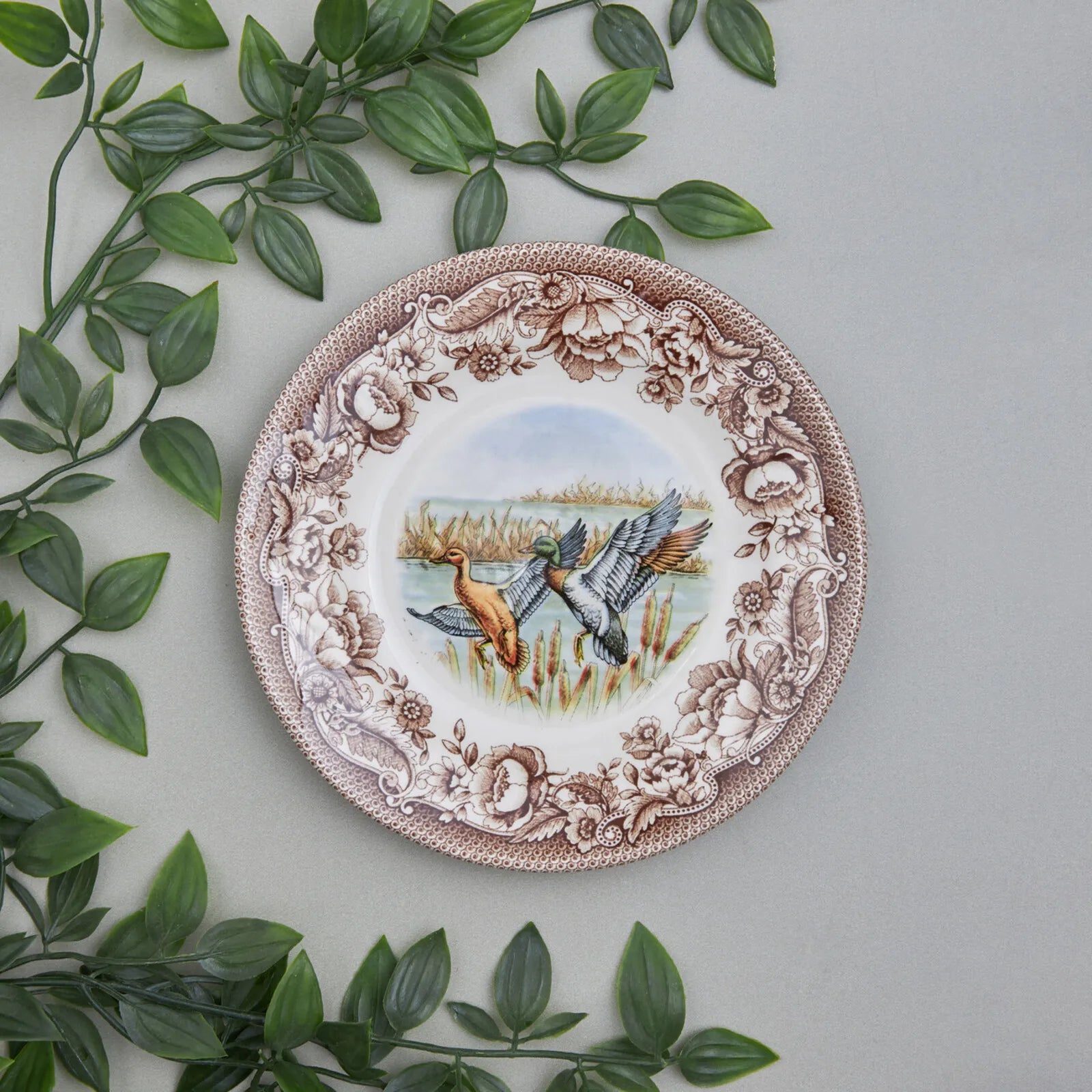 Karaca Legend Grove Ceramic Side Plate, 15.7cm, Multi