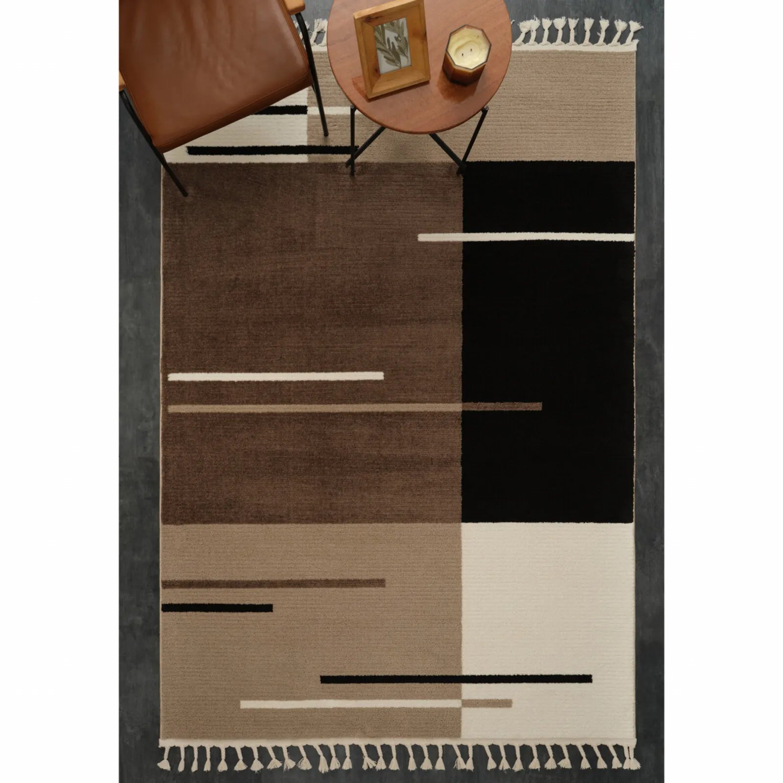 Kasmir Rugs 724 Four Seasons Cacao Rug, 80cmx150cm, Multi – Karaca