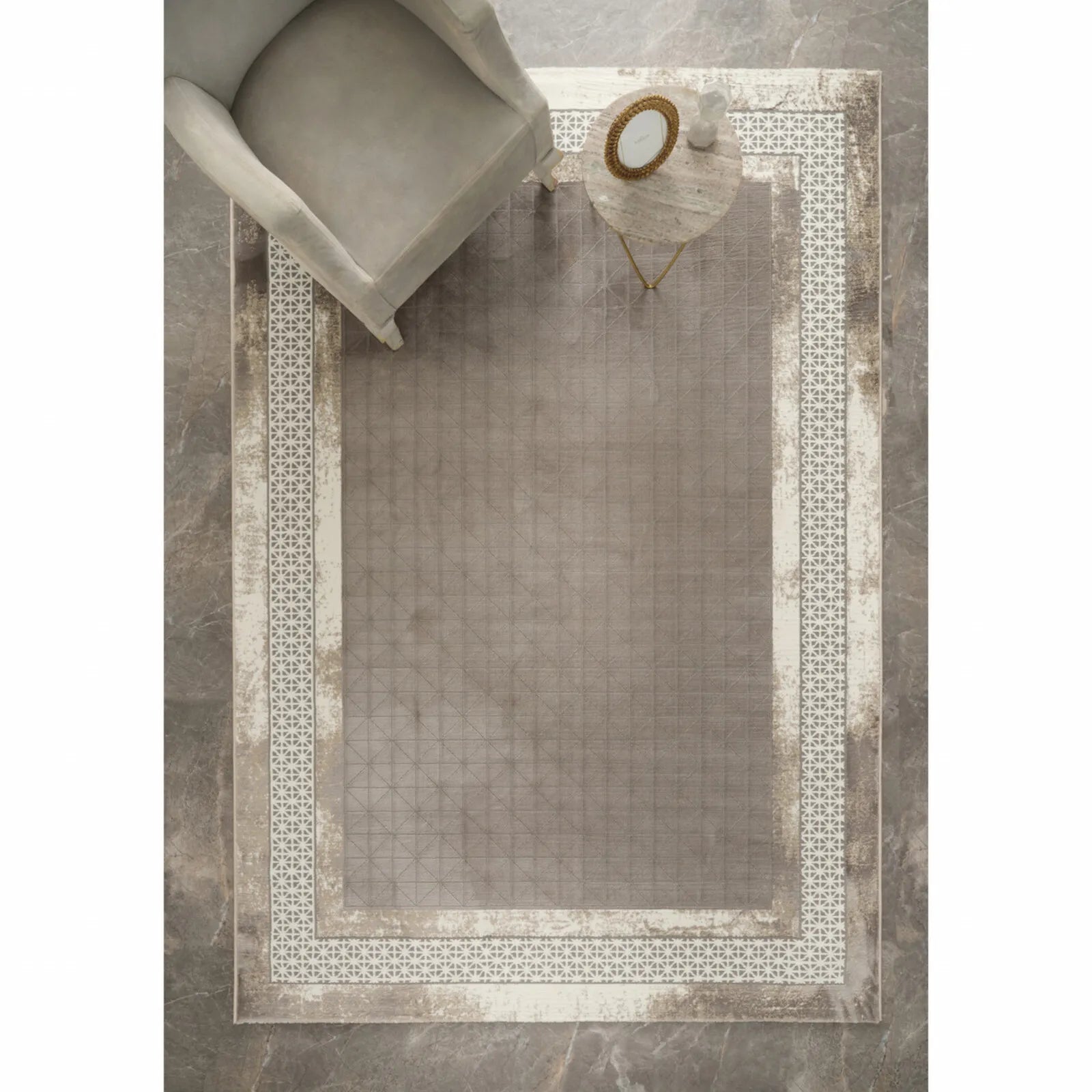 Kasmir Rugs 724 Luna Amber Rug, 120cmx180cm, Multi – Karaca