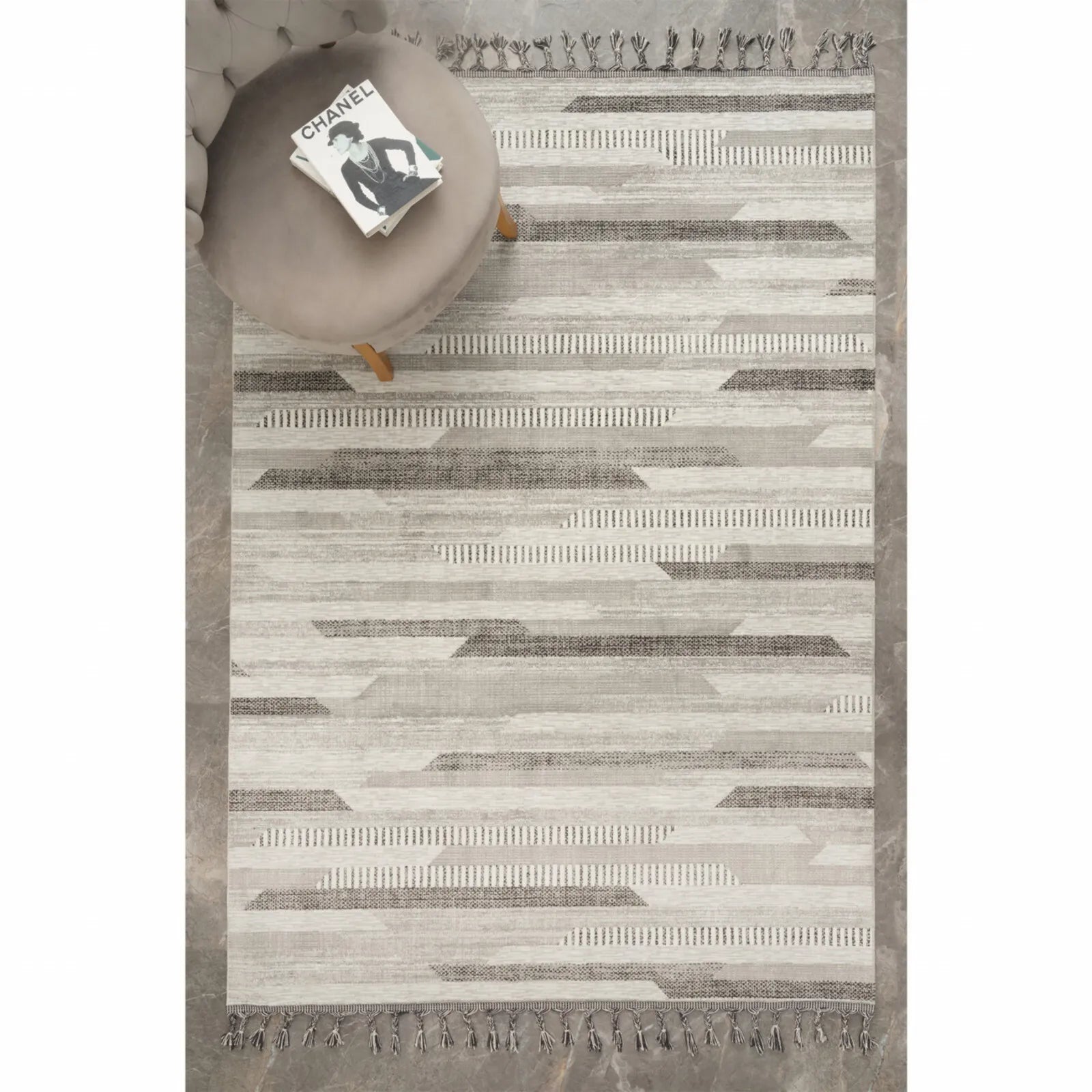 Kasmir Rugs 724 Luna Lora Rug, 160cmx230cm, Multi – Karaca