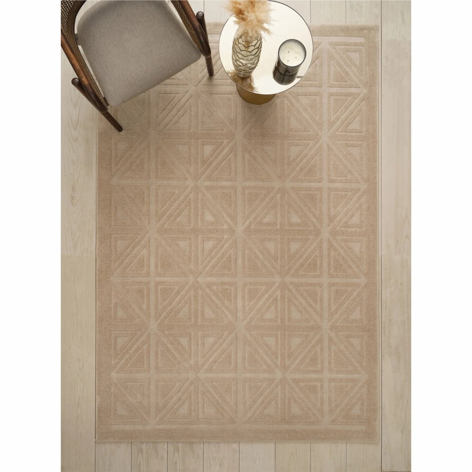 Kasmir Rugs 724 Gloria Isabel Rug, 160cmx230cm, Brown – Karaca