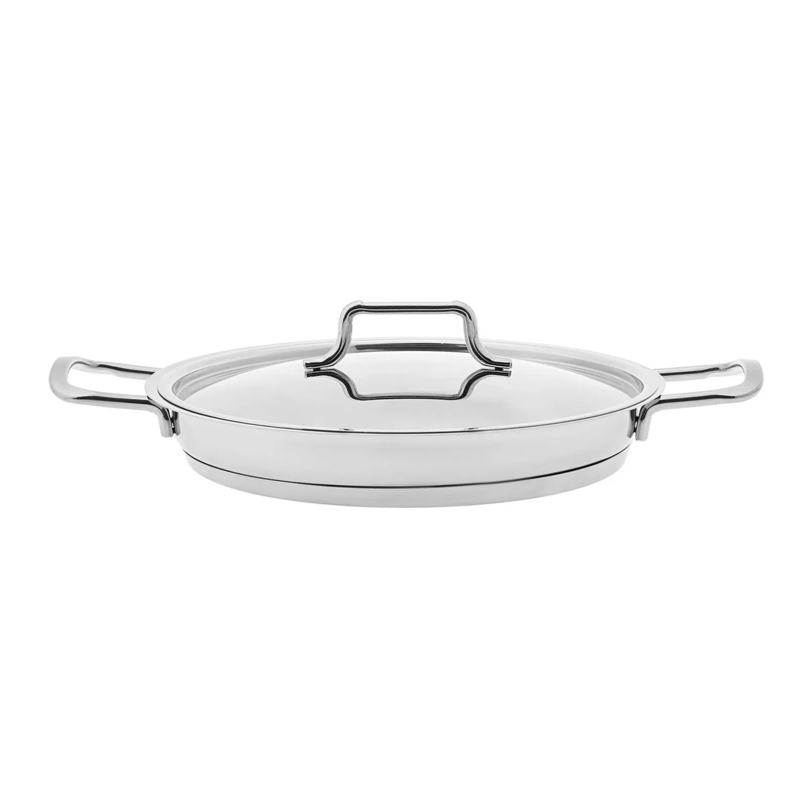 Karaca Love of Kitchen Stainless Steel Induction Shallow Stock Pot wit