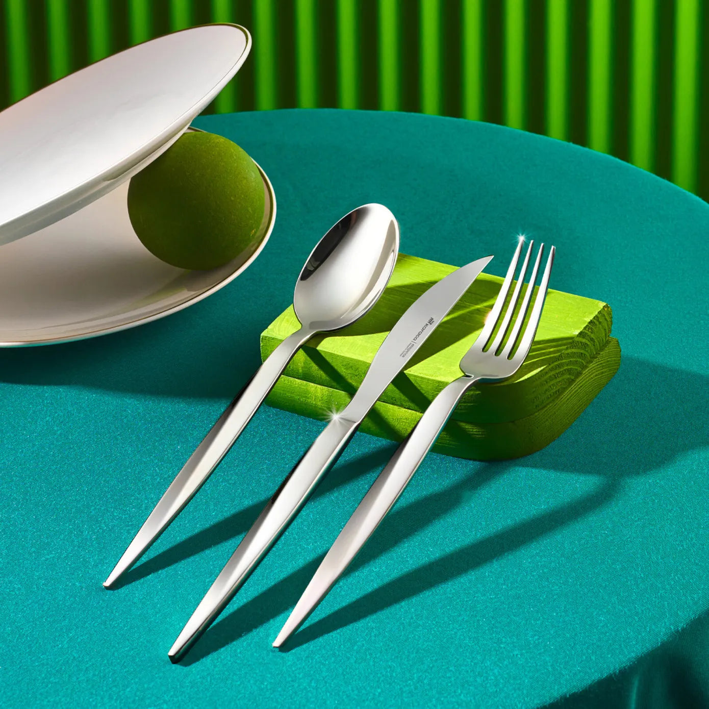 Karaca x Sarıyer Design Vortex 84 Piece 316+ Stainless Steel Cutlery S