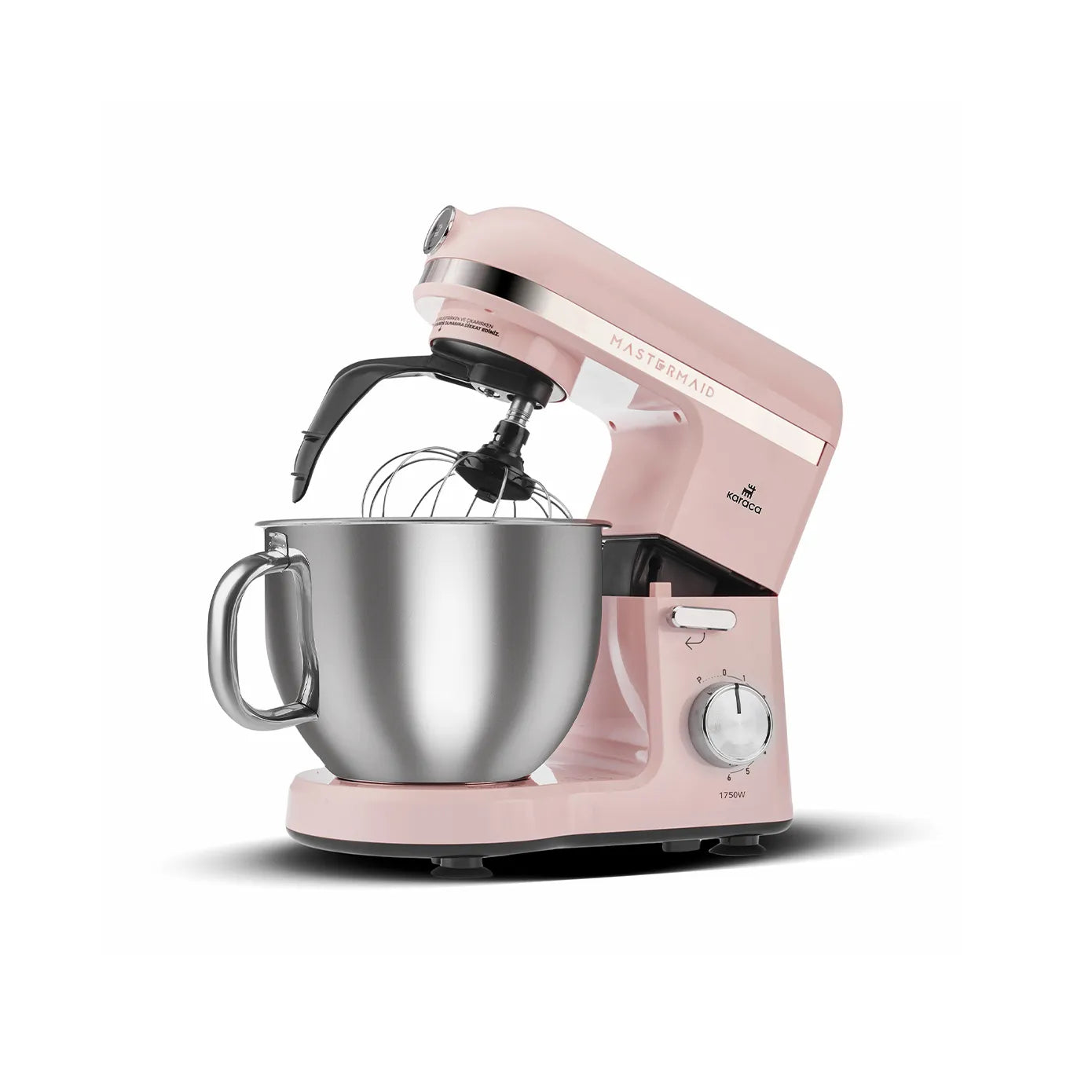Karaca Mastermaid Chef Pro Zero Side Tech Stand Mixer, 5L, 1750W, Rose