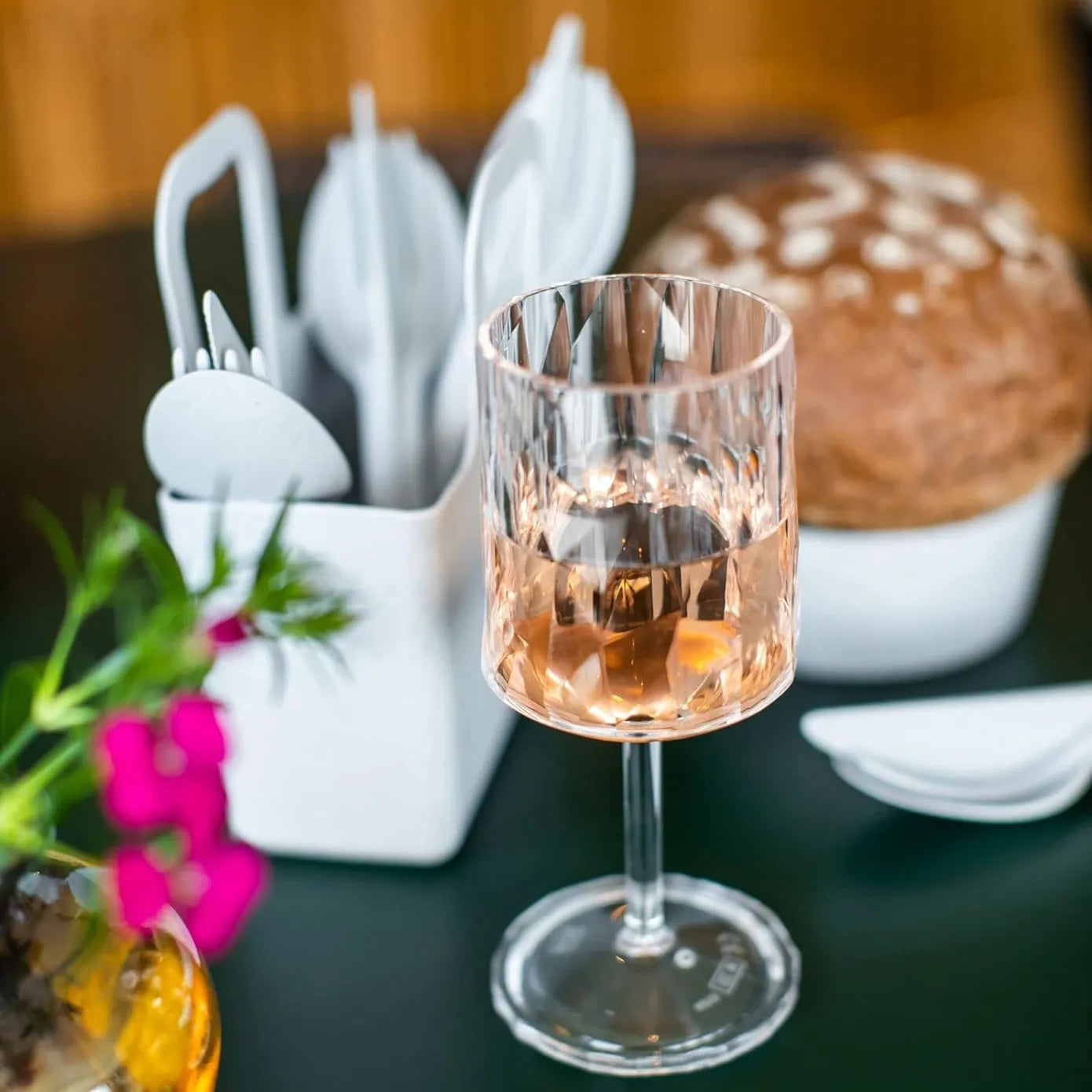 Koziol Superglass 2 Piece Wine Glasses Set, 200ml, Clear – Karaca