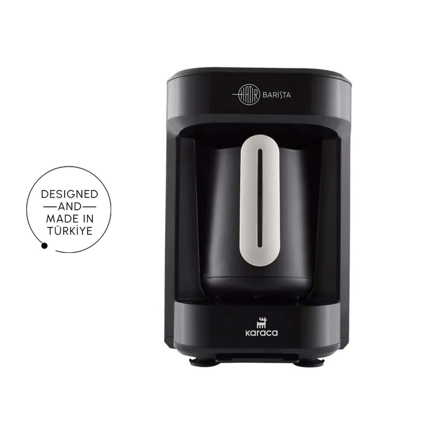 Karaca Hatır Barista Cappuccino and Turkish Coffee Maker, 735W, Pearl