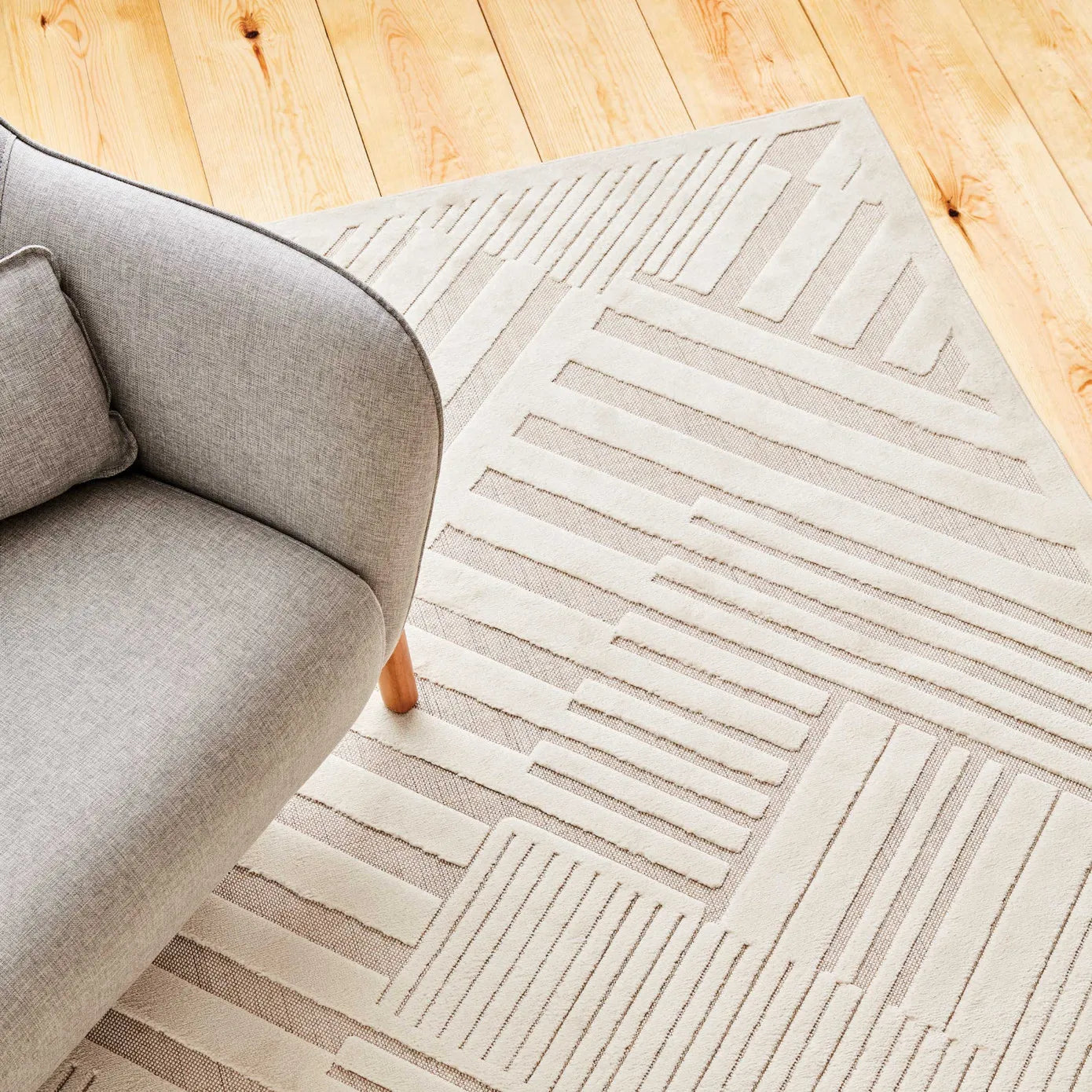 Kasmir Rugs 7/24 Scandinavian Bergen Rug, 80cmx300cm, Multi – Karaca