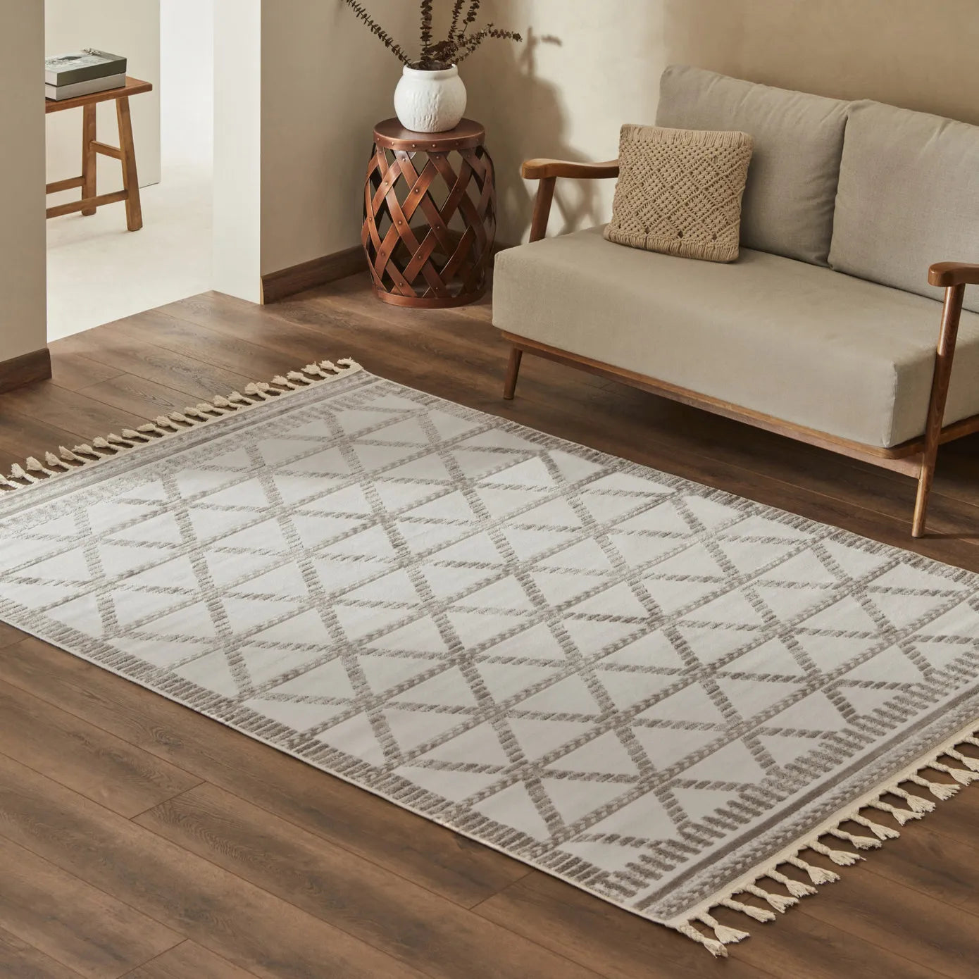 Kasmir Rugs 7/24 Scandinavian Rolf Rug, 80cmx300cm, Multi – Karaca