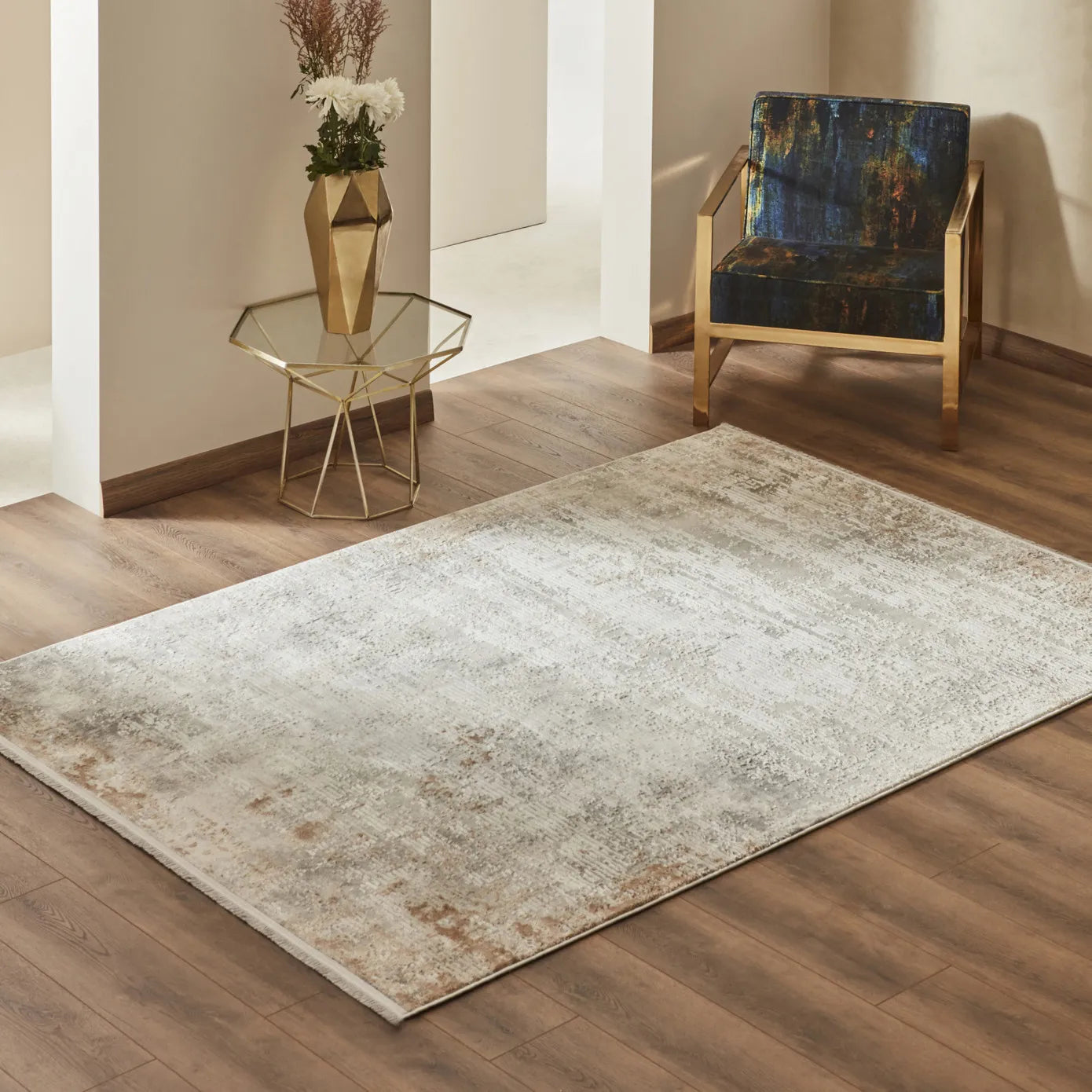 Kasmir Rugs 7/24 River Fırat Rug, 120cmx180cm, Multi – Karaca