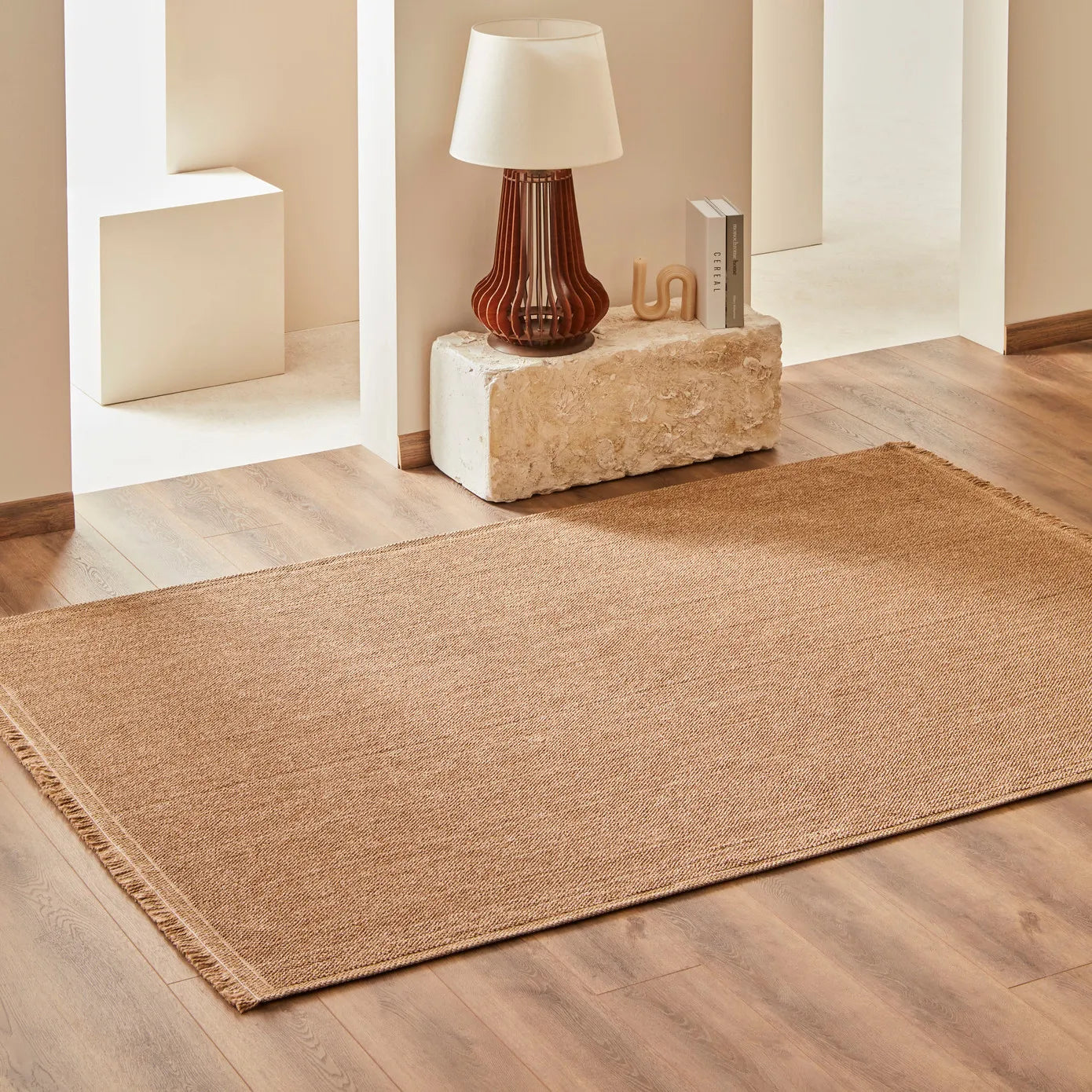 Kasmir Rugs 7/24 Jute Assos Rug, 50cmx80cm, Multi – Karaca