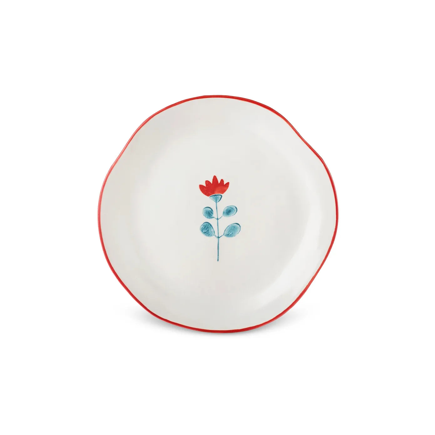 Karaca Primavera Stoneware Side Plate, 21cm, Floral