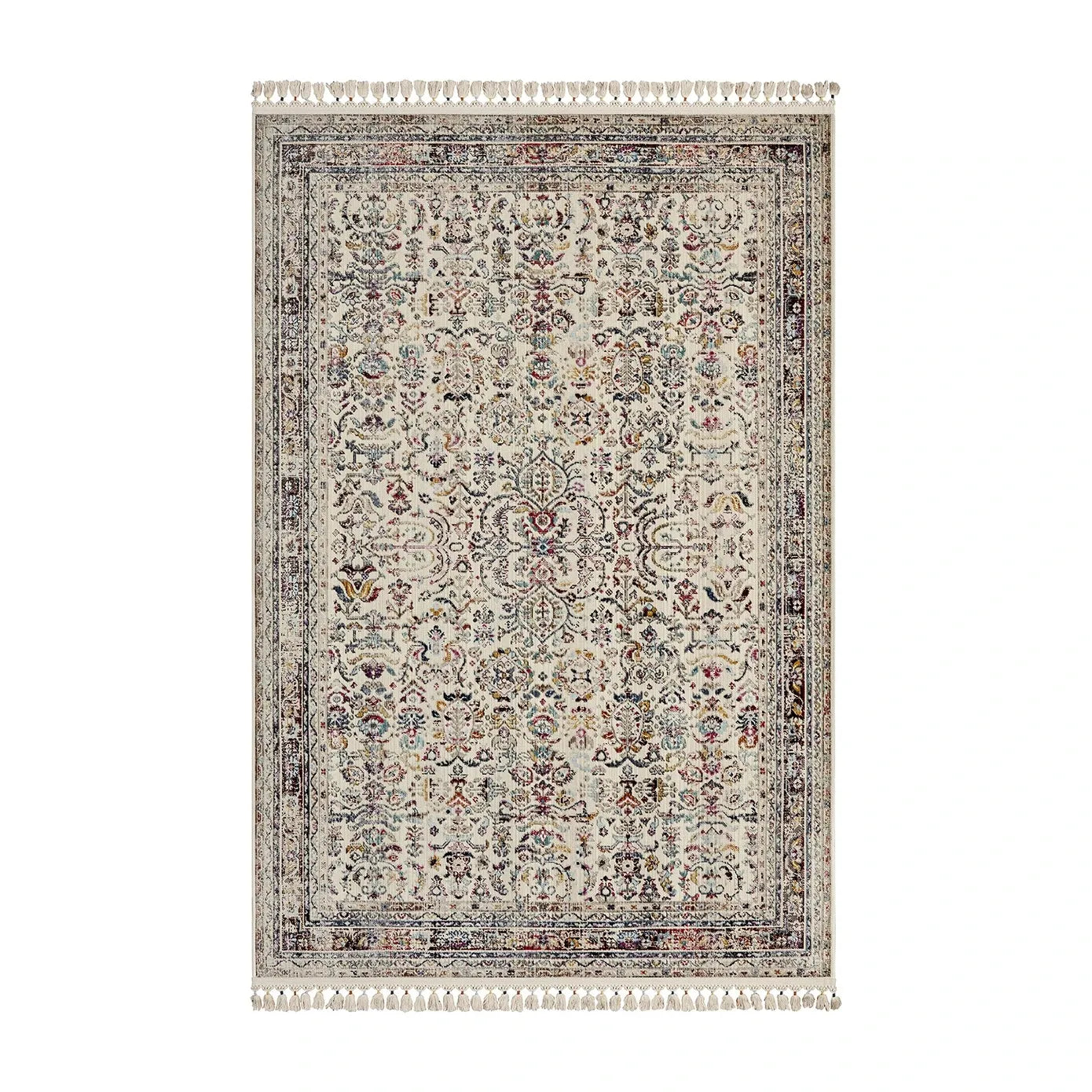 Kasmir Rugs 7/24 Jute Rose Rug, 120cmx180cm, Multi – Karaca