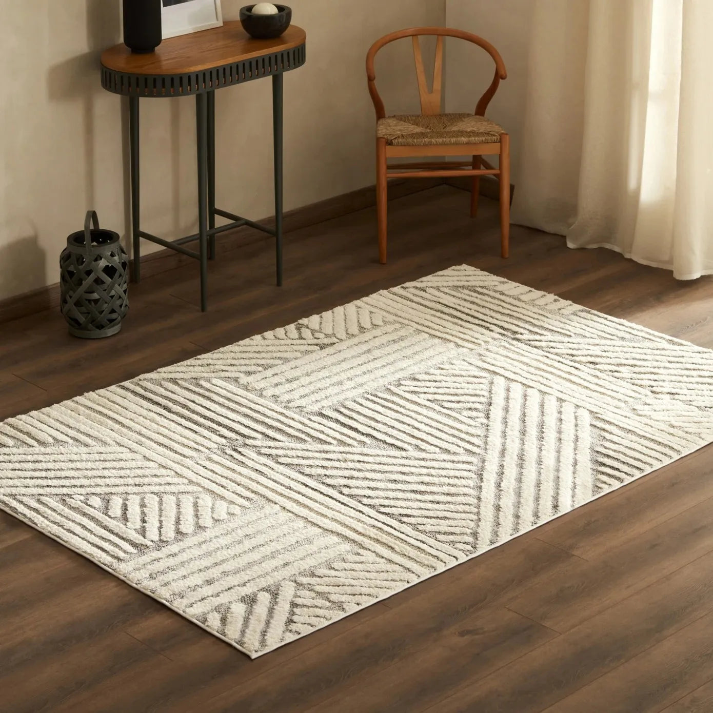 Kasmir Rugs 7/24 Scandinavian Gustav Rug, 120cmx180cm, Multi – Karaca