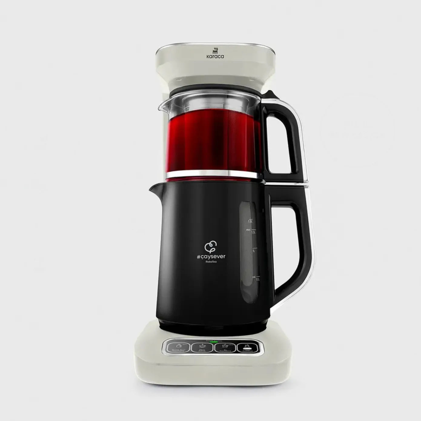Karaca Caysever Robotea Pro 4 in 1 Talking Automatic Tea Maker Kettle