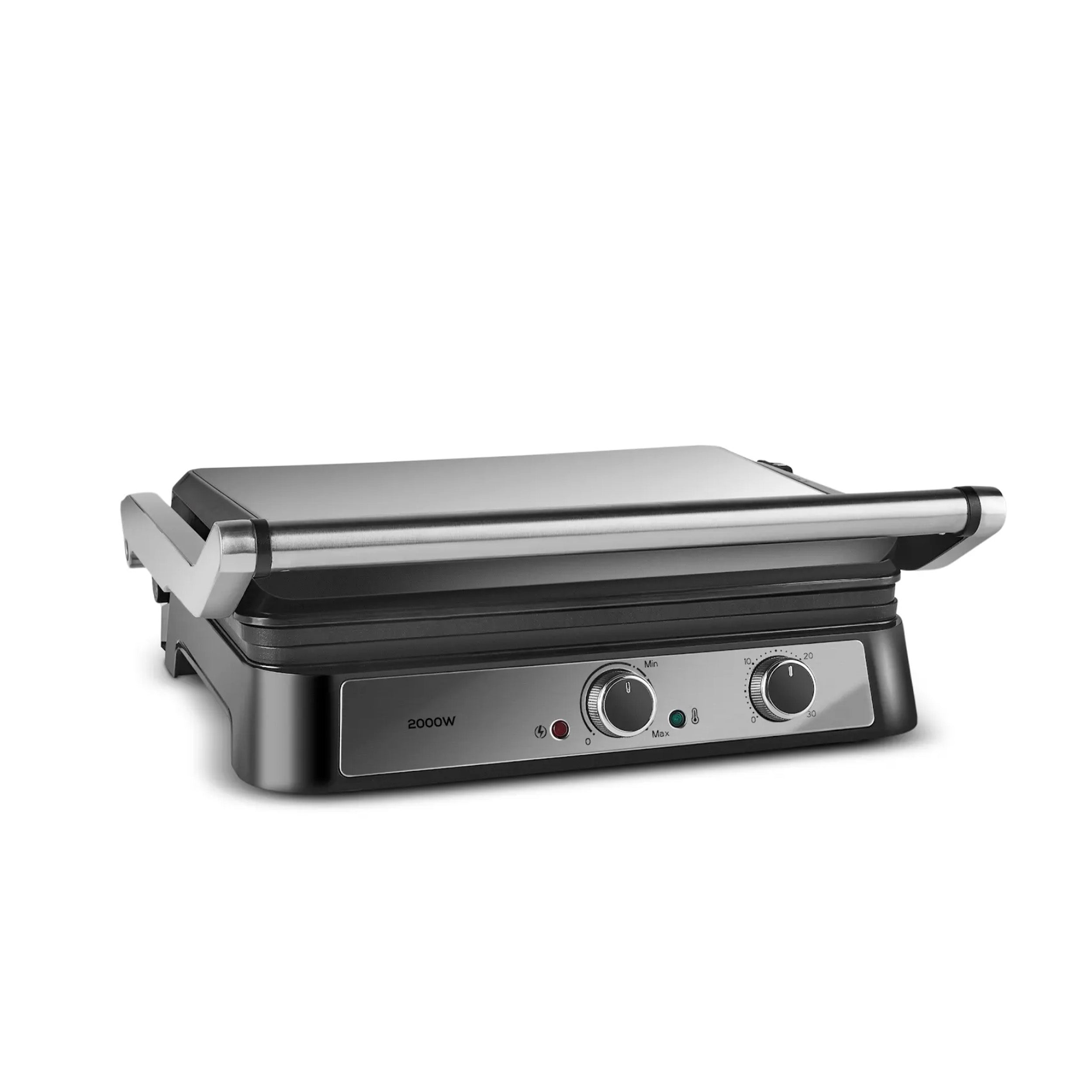 Karaca Toastmate Sandwich Toaster and Grilling Machine, 2000W, Inox